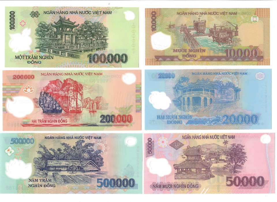 1 complete set 6 notes Vietnam polymer banknotes UNC 2020 year | eBay