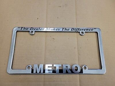 Metro Ford Independence Missouri MO License Plate Tag Frame Holder Logo ...