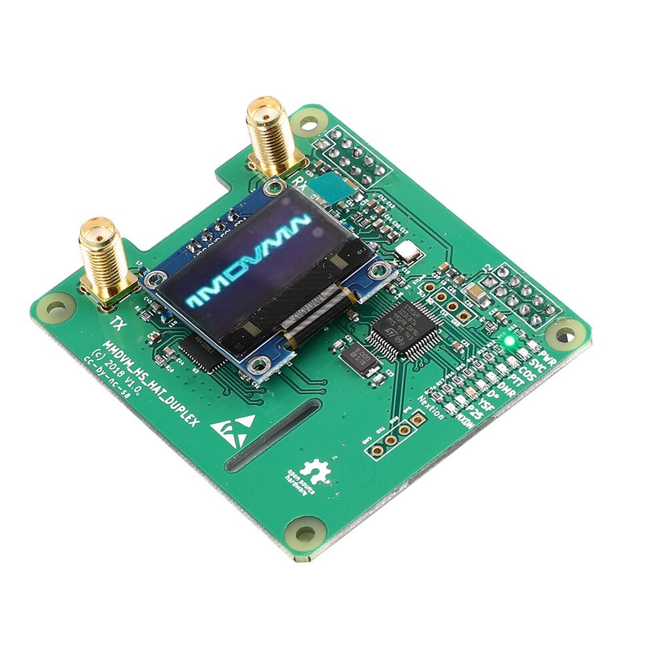 MMDVM HS Dual Hat Duplex MMDVM Hotspot P25 DMR YSF NXDN Pi Revision 1.0 ...