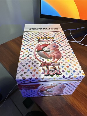 Pokemon TCG Scarlet & Violet-151 Booster Bundle Display 820650863219 | eBay