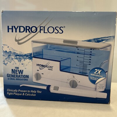 Hydro Floss New Generation of Oral Irrigators, 4 Color Coded Jet Tips ...