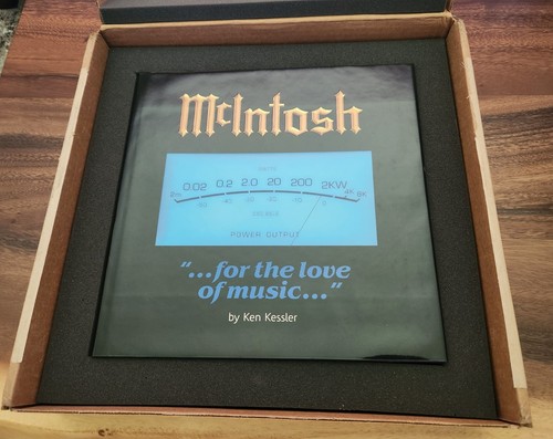 McIntosh For The Love Of Music McIntosh Book By Ken Kessler Autographed ...