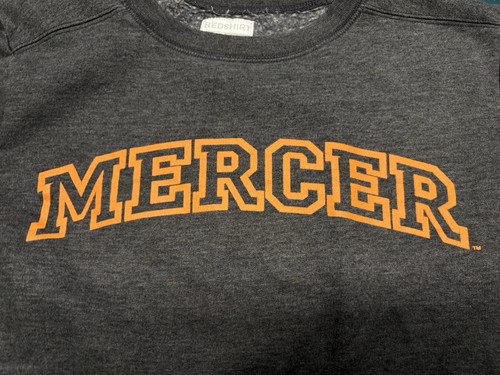 Mercer Bears NCAA Redshirt Brand Crew Neck Long Sleeve Shirt Size ...