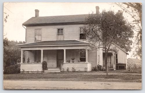 Indiana? Frame Home w/Front Porch Retrofit~Attached Shed Addition ...