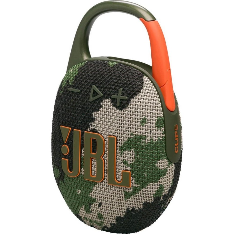 JBL Clip 5 Ultra-portable Weather Proof Bluetooth Speaker Squad ...