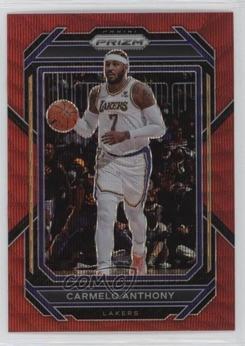2022-23 Panini Prizm Ruby Wave Prizm Carmelo Anthony #144 | eBay