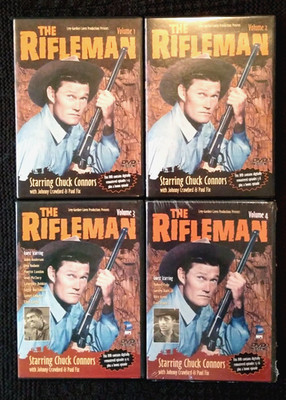 The Rifleman Volume 1,2,3, and 4 DVDs Episodes 1-16 Series | eBay