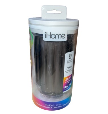 iHome IBT780B Color Changing Bluetooth Wireless Speaker New in Box ...