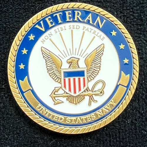 Veterans US Navy Challenge Coin | eBay