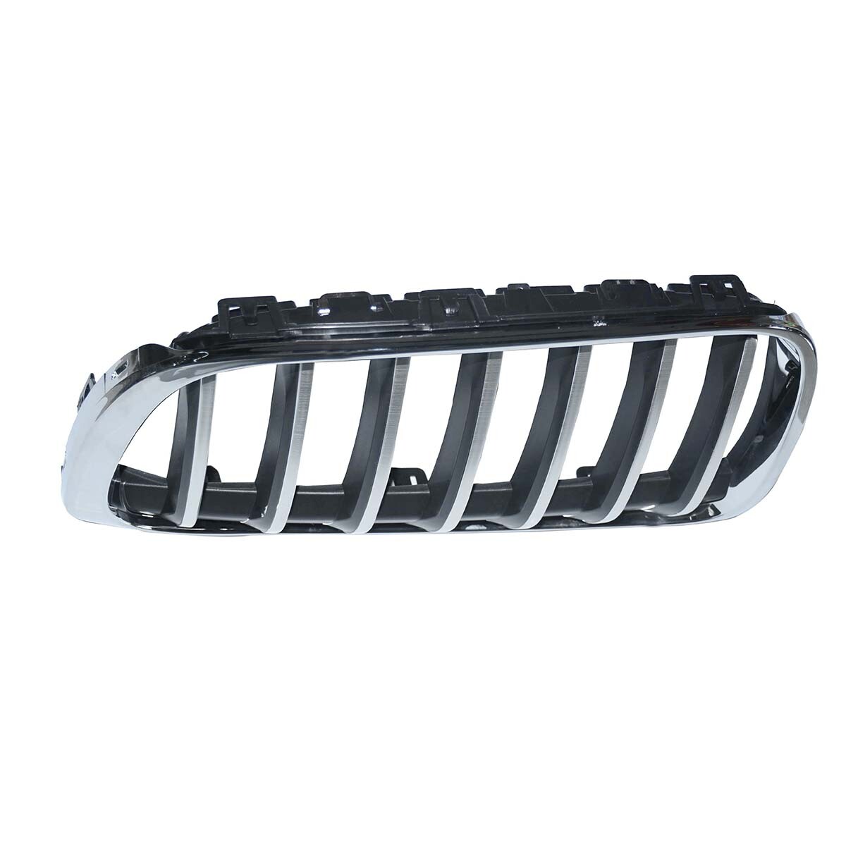 Chrome Front Bumper Upper Grille Grill Left 51117383365 For BMW X1 F49 ...