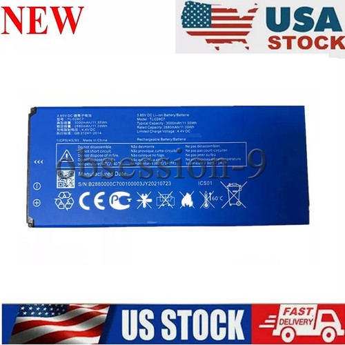 3000mAh Replacement Battery TLi028C7 for Tracfone TCL 30 Z T602DL 3.85V ...