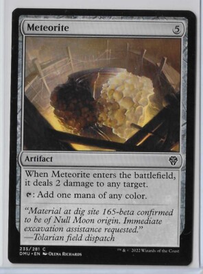 MTG Meteorite Dominaria United (DMU) Common Magic Card #235/281 ...