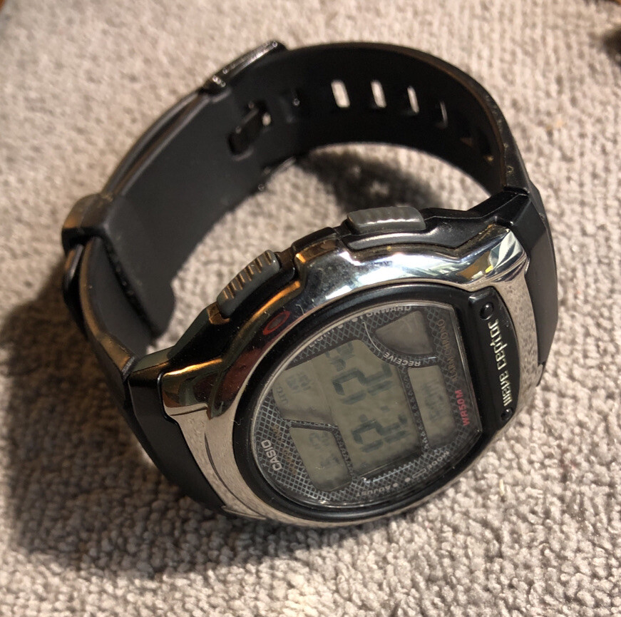 CASIO Wave Ceptor 3054 WV-58A World Time Quartz Digital Men's Watch New ...