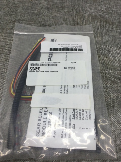 Polaris Kit Harness Resistor Module 2204890 OEM for sale online | eBay