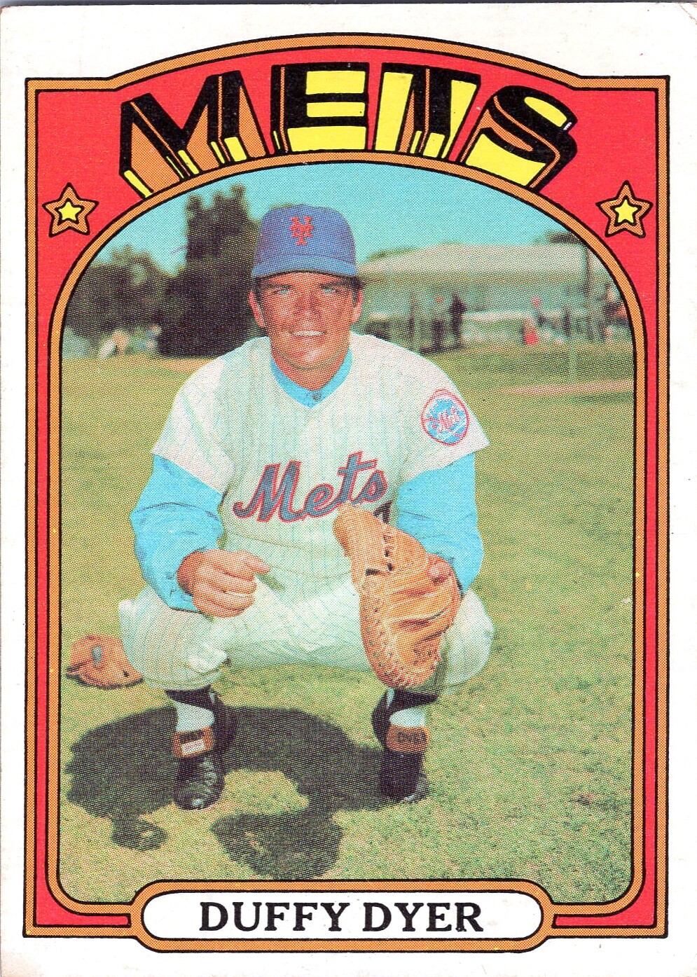 1972 Topps Duffy Dyer #127 New York Mets Vintage Baseball Card EX-EX+ ...