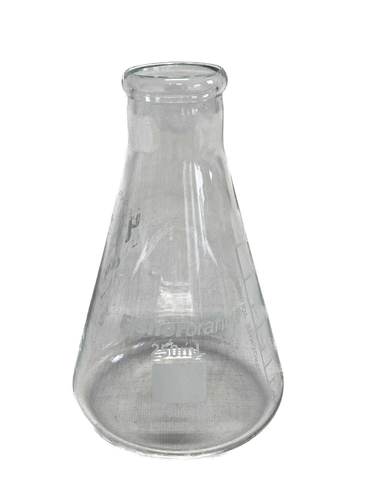 FISHERBRAND Glass 250mL Narrow Mouth Graduated Erlenmeyer Flask ...