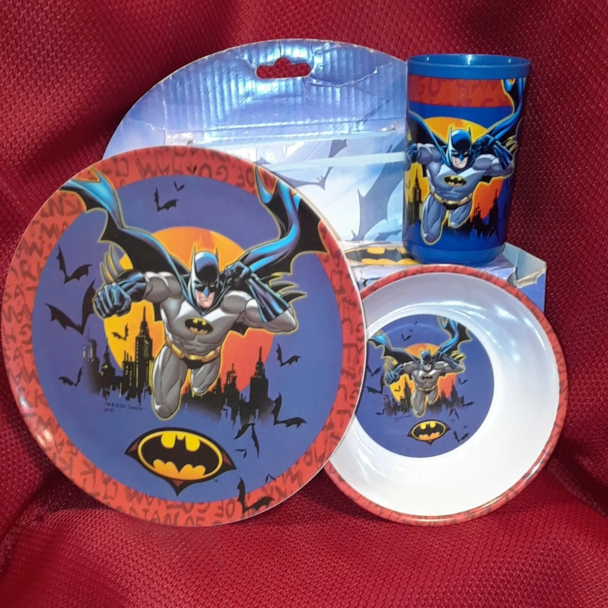 Batman Plates And Cups