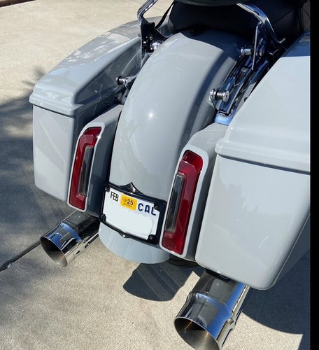 2024 2025 Touring 2023 CVO Road Glide Street Glide rear license plate ...
