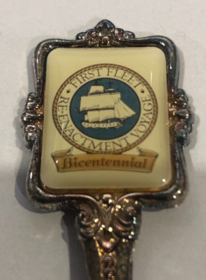 Bicentennial, First Fleet Re-Enactment Voyage - Vintage Collector Spoon ...