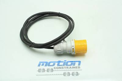 PCE Type 013 Pin and Sleeve Plug 16A 110-130V AC Single Phase | eBay UK