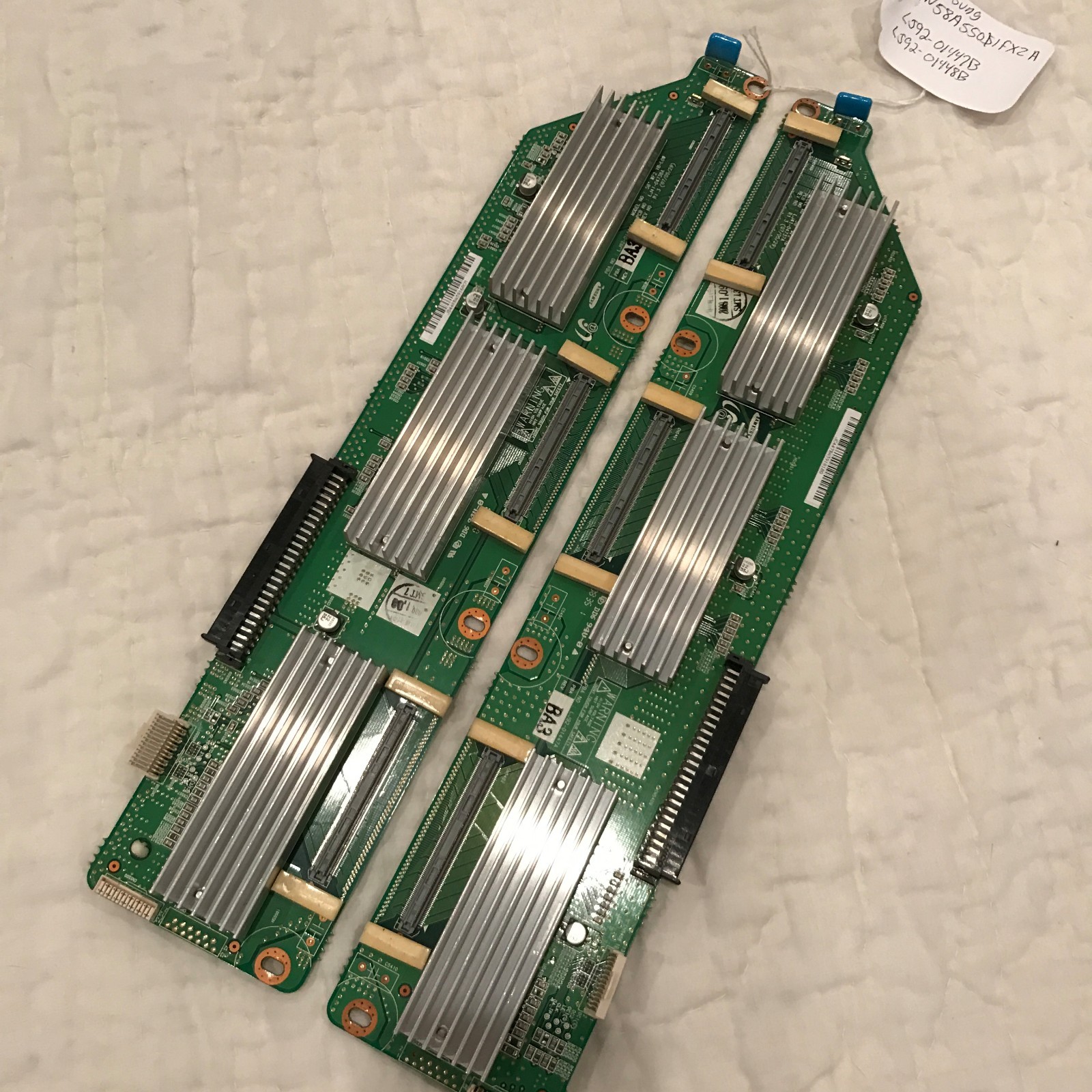 SAMSUNG LJ92-01447B & LJ92-01448B BUFFER BOARDS FOR PN58A550 AND OTHER ...