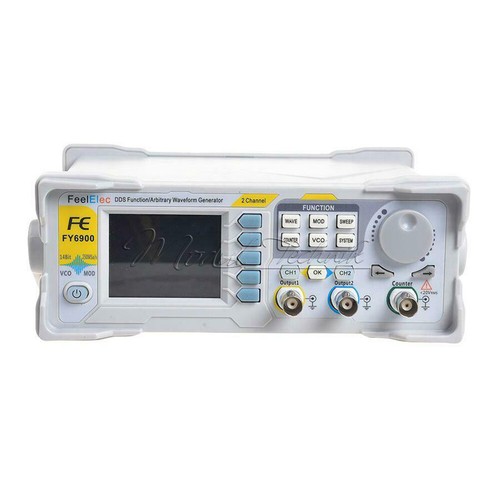 FY6900-60M DDS Arbitrary Waveform Pulse Function Signal Generator ...