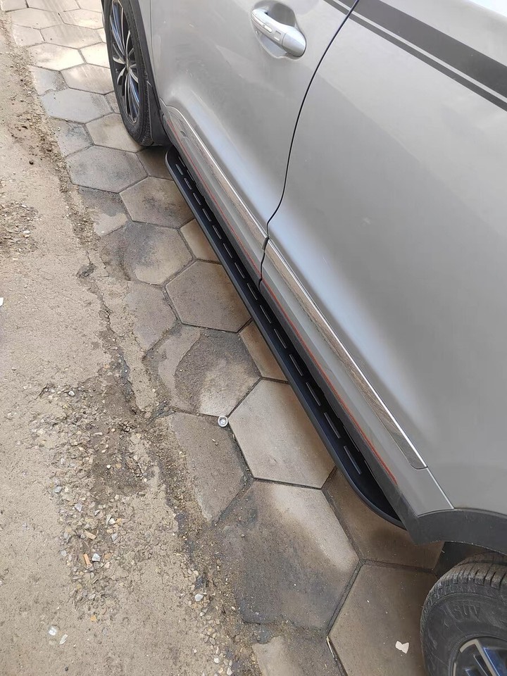 2PCS Running Boards Side Steps Fit Jaguar E-Pace 2017-2025 Fixed Pedals Nerf Bar | eBay