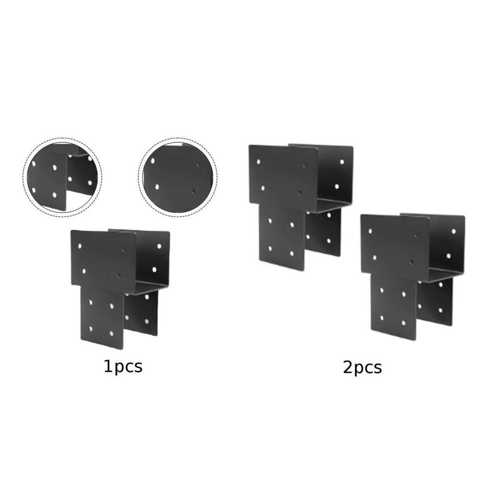 For Gazebo Post Cap TieDown Bracket Heavy Duty Metal for 4 Inch by 4 ...