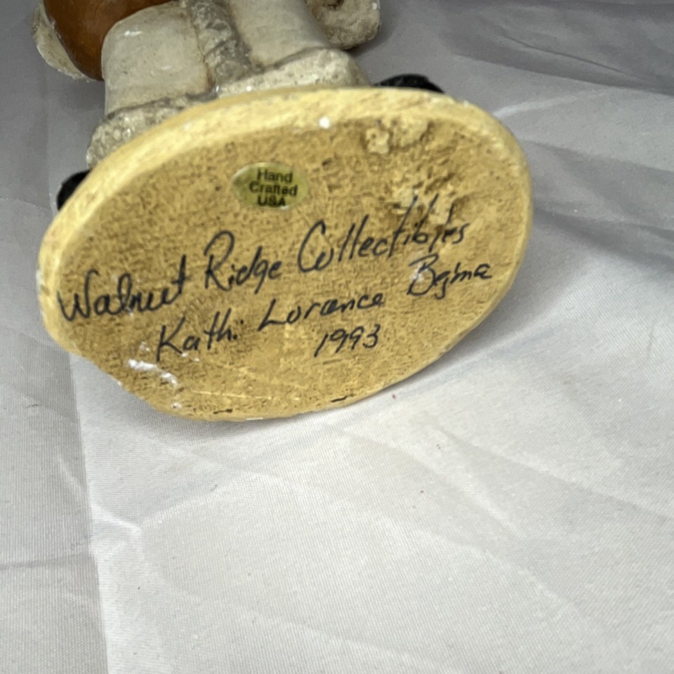 Walnut Ridge Collectibles Santa Chalkware Figurine Kathi Lorance Byrne ...