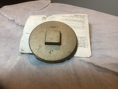 Clean out Plug 4” Raised Head Cast Brass | eBay