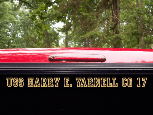 USS HARRY E YARNELL CG 17 DLG 17 Decal U S NAVY USN S01 | eBay