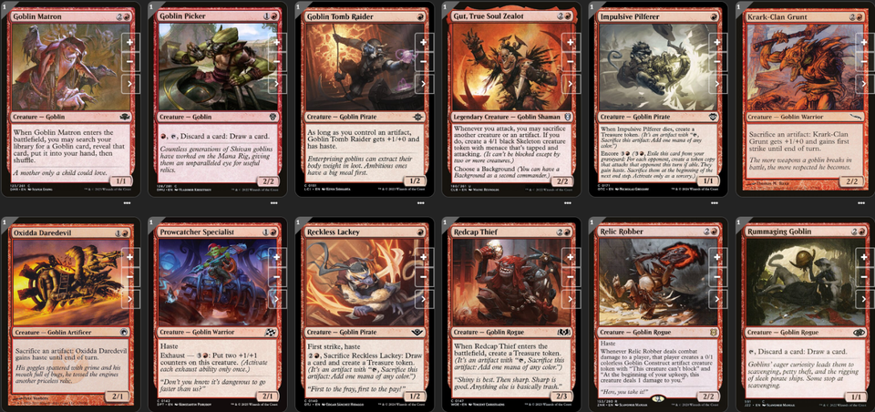 Krenko, Baron of Tin Street MTG EDH Commander Deck Mono Red Goblins! | eBay