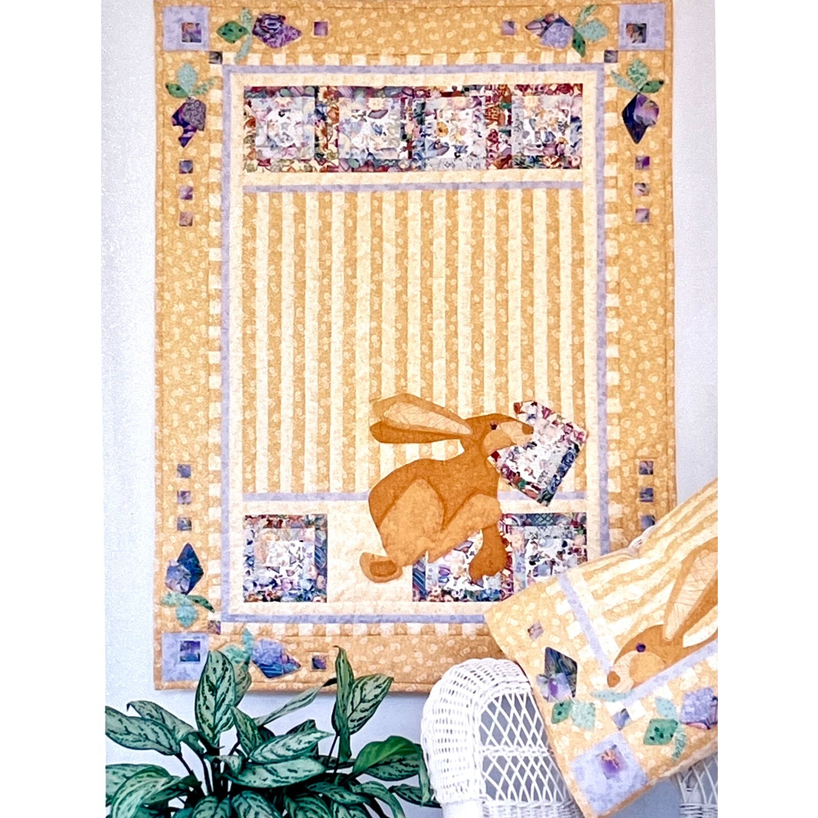 Bad Hare Day Quilt Pattern Java House Quilts, Makes Easter Quilt and ...