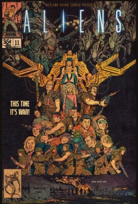 Aliens Ripley Comic Book Cover Style Movie Poster Giclee Print Art ...