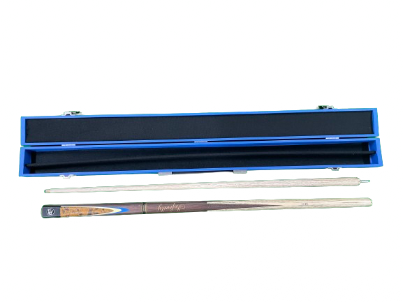 Blue Infinity Ash Timber Pool Cue + Blue Case Combo | eBay Australia