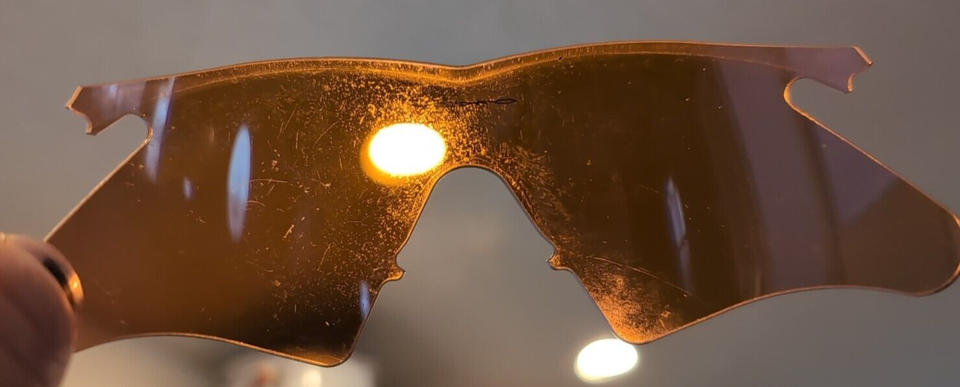 GENUINE OAKLEY M-FRAME/PRO M FRAME BLUE IRIDIUM HEATER LENS | eBay