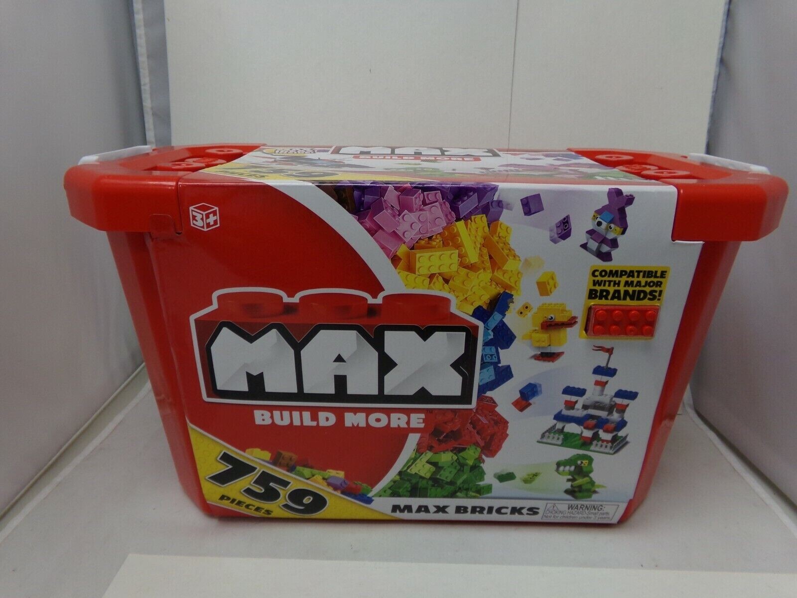 newMax Build More Toy Building Bricks Block 759 pcs Compatible with ...