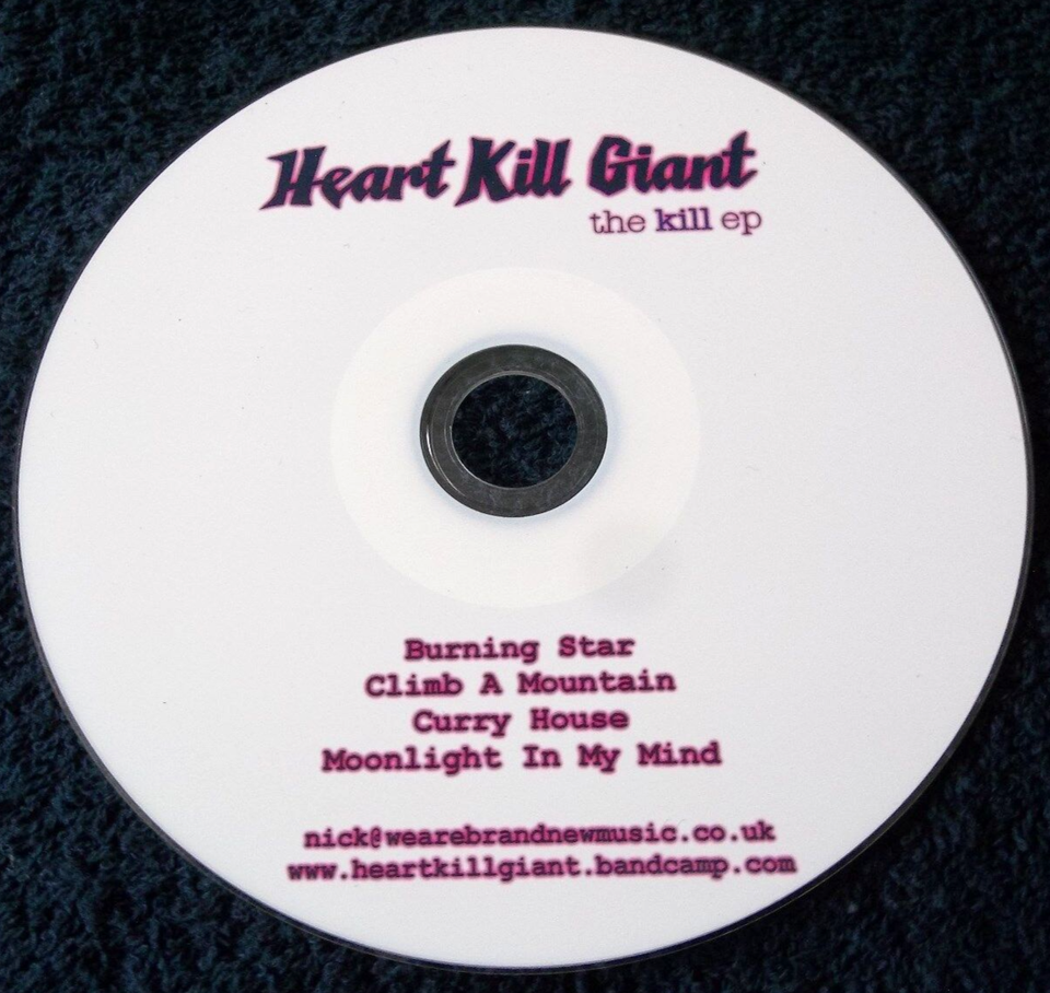 Heart Kill Giant - The Kill EP UK Promo 4 Tracks CD EP Single 2011 ...