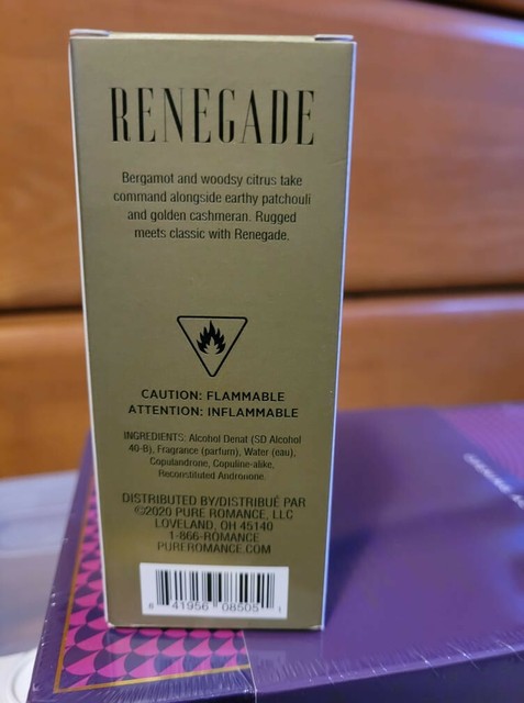 Pure Romance Renegade Cologne Special Edition 2 fl oz for sale online ...