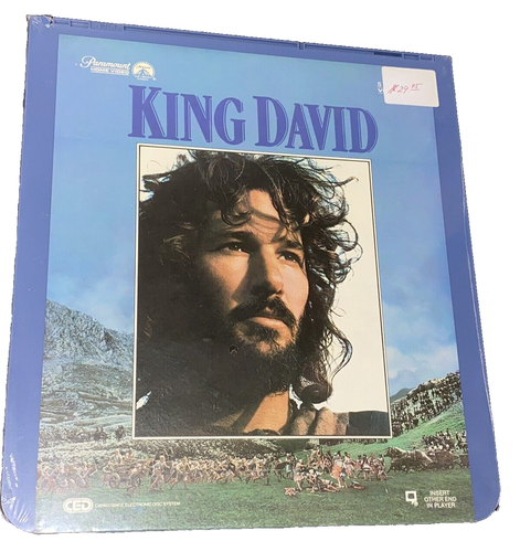 CED VideoDisc RCA SelectaVision KING DAVID Richard Gere 1985 FACTORY ...