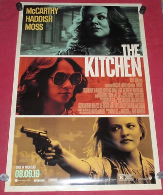 The Kitchen Movie Poster 27x40 D/S Melissa McCarthy Tiffay Haddish ...