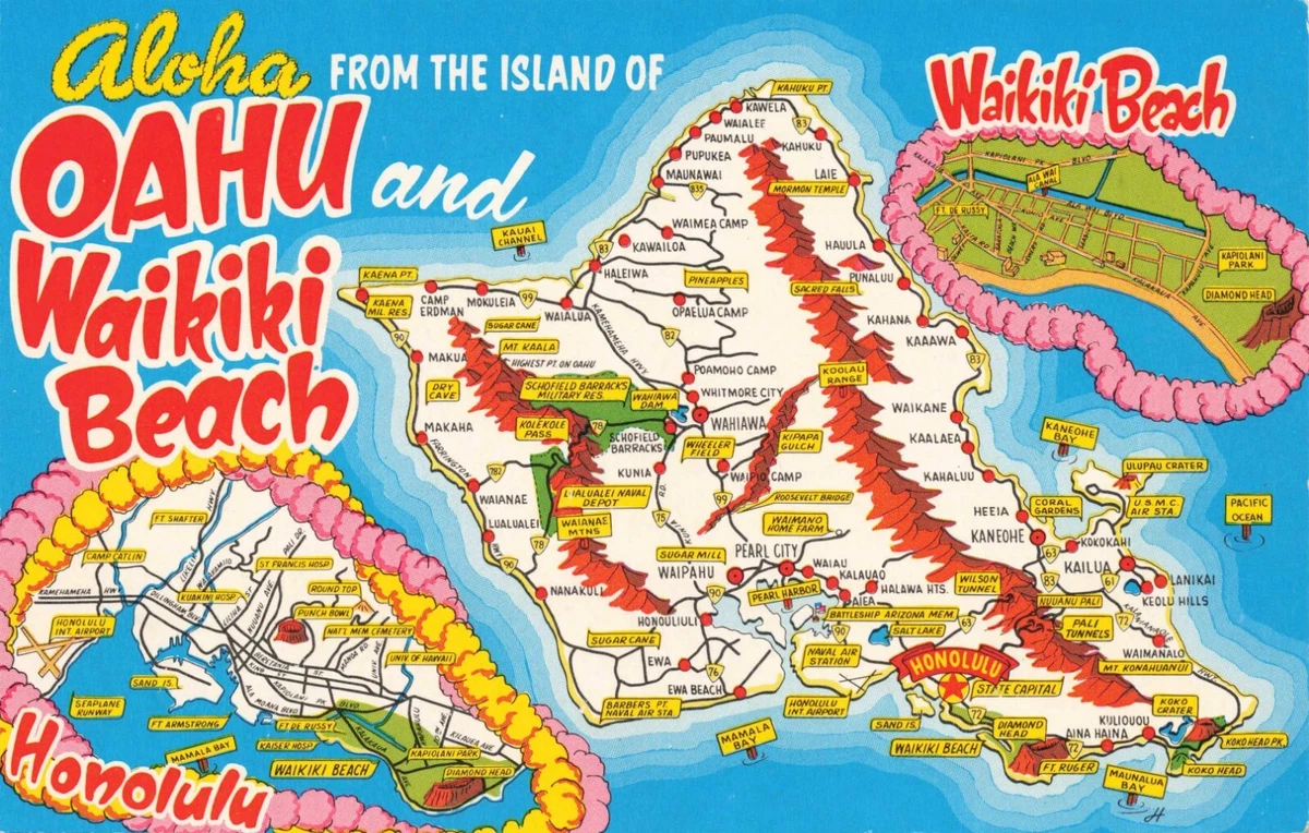 Map Aiea Hi