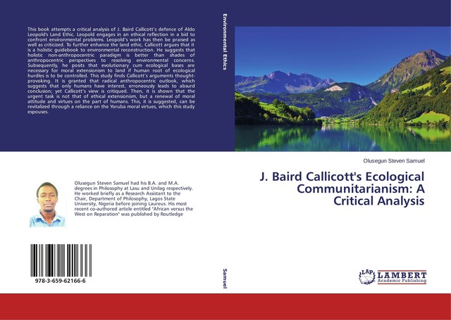 J. Baird Callicott's Ecological Communitarianism: A Critical Analysis ...
