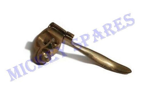 FOR ROYAL ENFIELD RARE PURE BRASS LEFT HAND DECOMPRESSOR LEVER | eBay