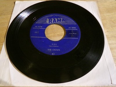 The Crows 45 - Gee - Rama RR-5 (Blue label 1st press) | eBay