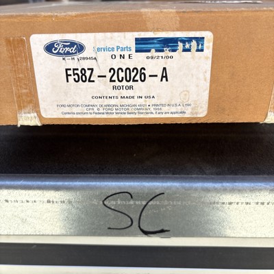 Geunine Ford F58Z-2C026-A Disc - Brake 1997-2003 Ford Windstar | eBay