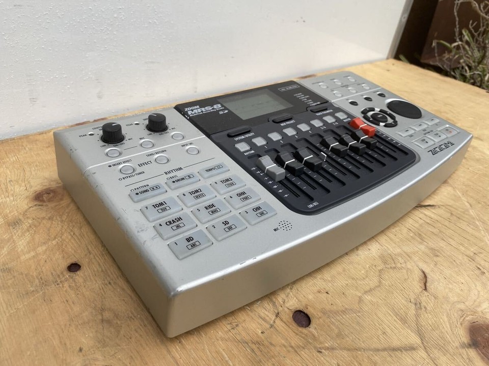 Rare Zoom MRS-8 Multi-trak Recording Studio Recorder MRS8 Portable ...