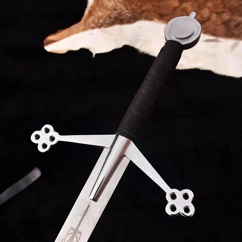 Handmade Scottish Claymore Sword, Medieval Sword, Battle Ready Viking ...