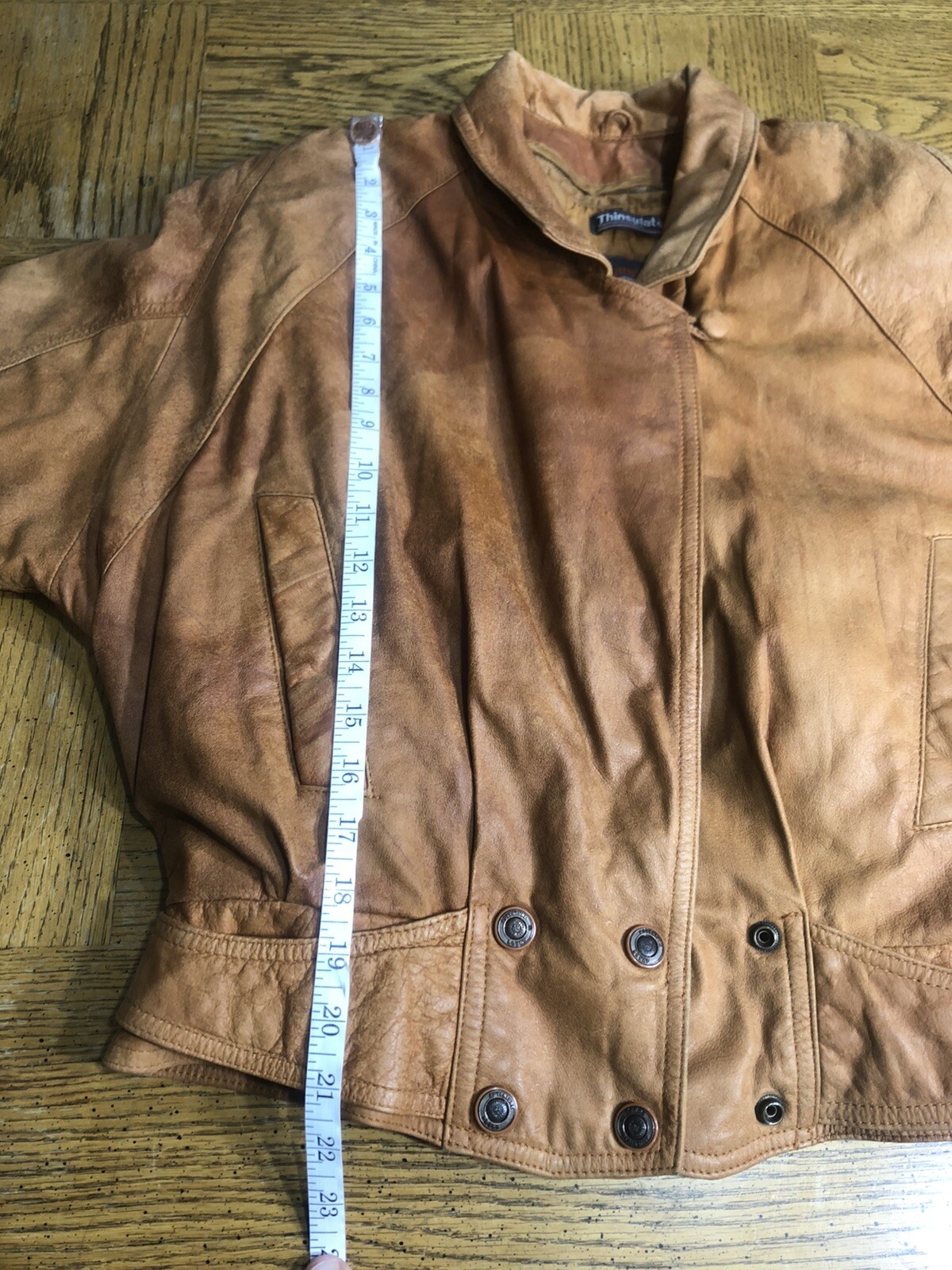 ADVENTURE BOUND Bomber Leather Jacket Women’s Medium … - Gem