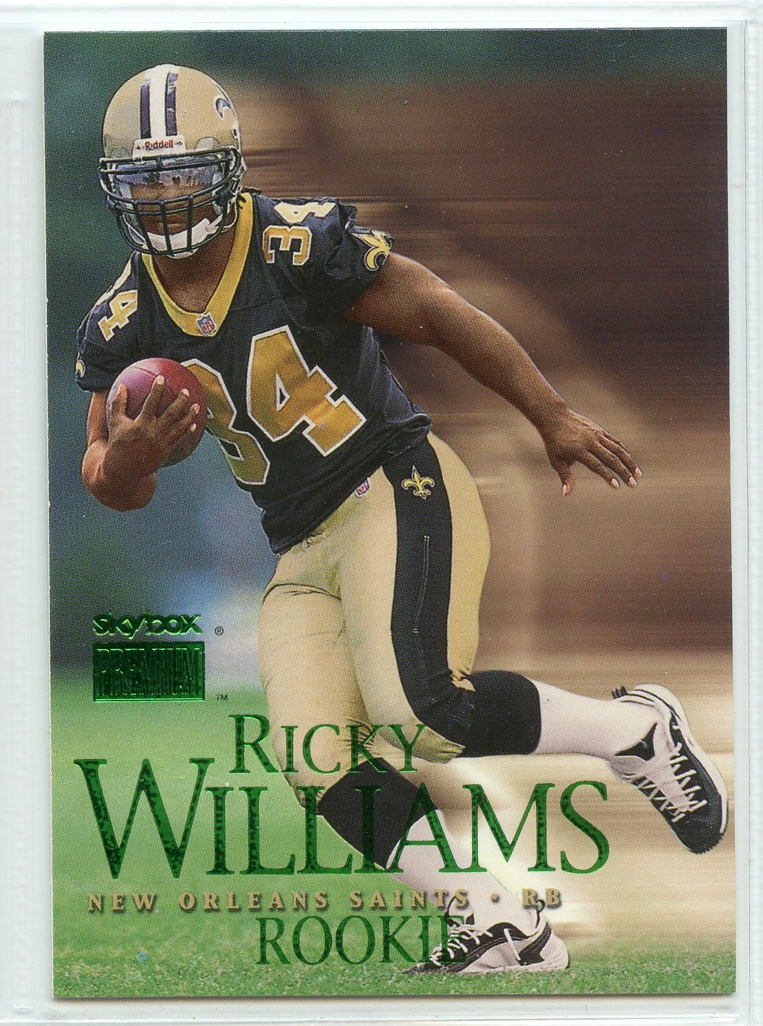 1999 Skybox Premium - #212 - Rookie - Ricky Williams - New Orleans ...